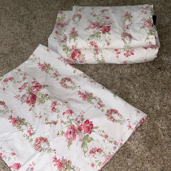 Ralph Lauren | Bedding | Ralph Lauren Heartland Floral Queen Sheet Set ...